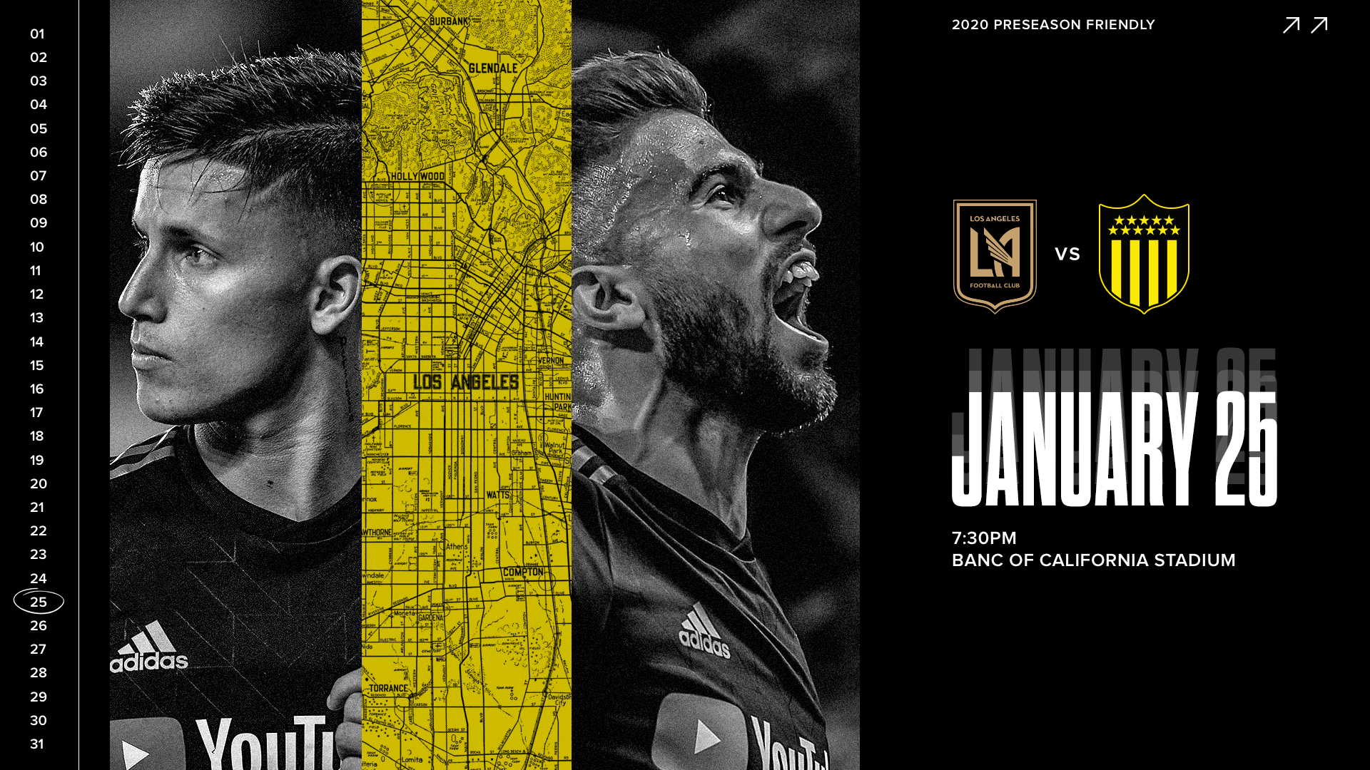 LAFC RELEASES 2020 PRESEASON SCHEDULE