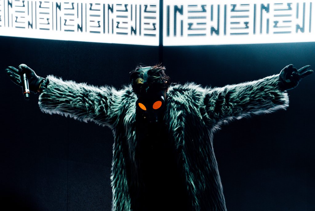 SNBRN. THEY. ZHU. WINTER ON THE ROCKS at RED ROCKS AMPHITHEATRE IN DENVER.