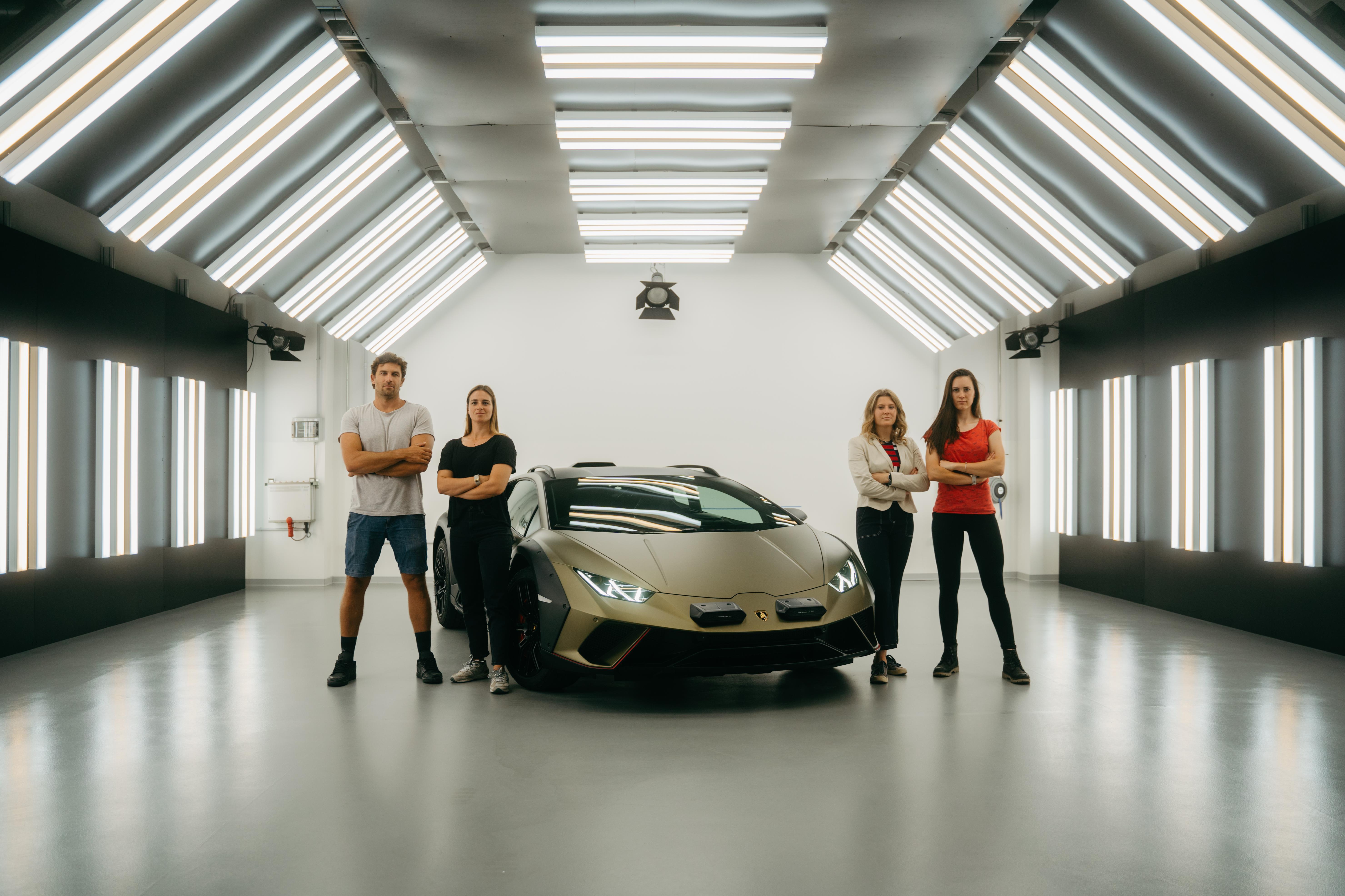 Beyond The Concrete With The Lamborghini Huracán Sterrato And Four ...