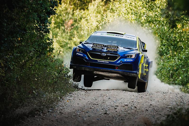 All-new Subaru WRX rally car wins debut at 2023 Ojibwe Forests Rally