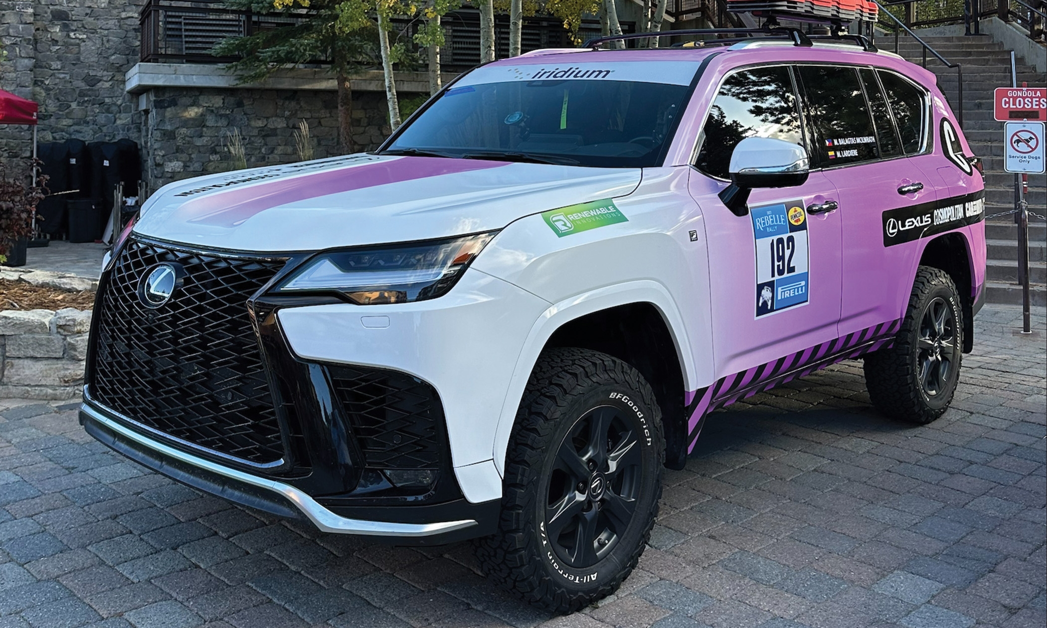 Lexus LX 600 and Cosmopolitan tackle 2023 Rebelle Rally