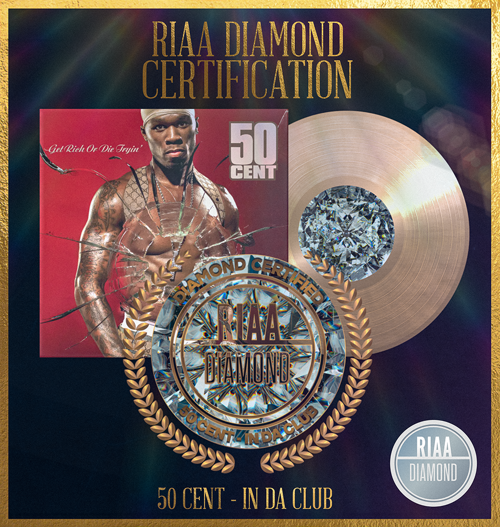 Curtis "50 Cent" Jackson Achieves RIAA Diamond Status With "In Da Club ...