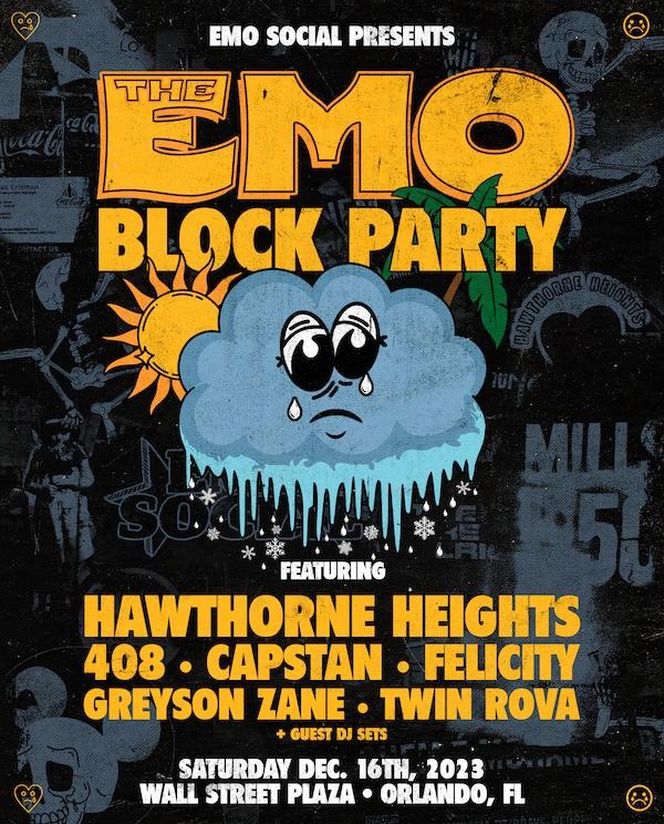 Greyson Zane To Perform at Emo Block Party on December 16 in Orlando
