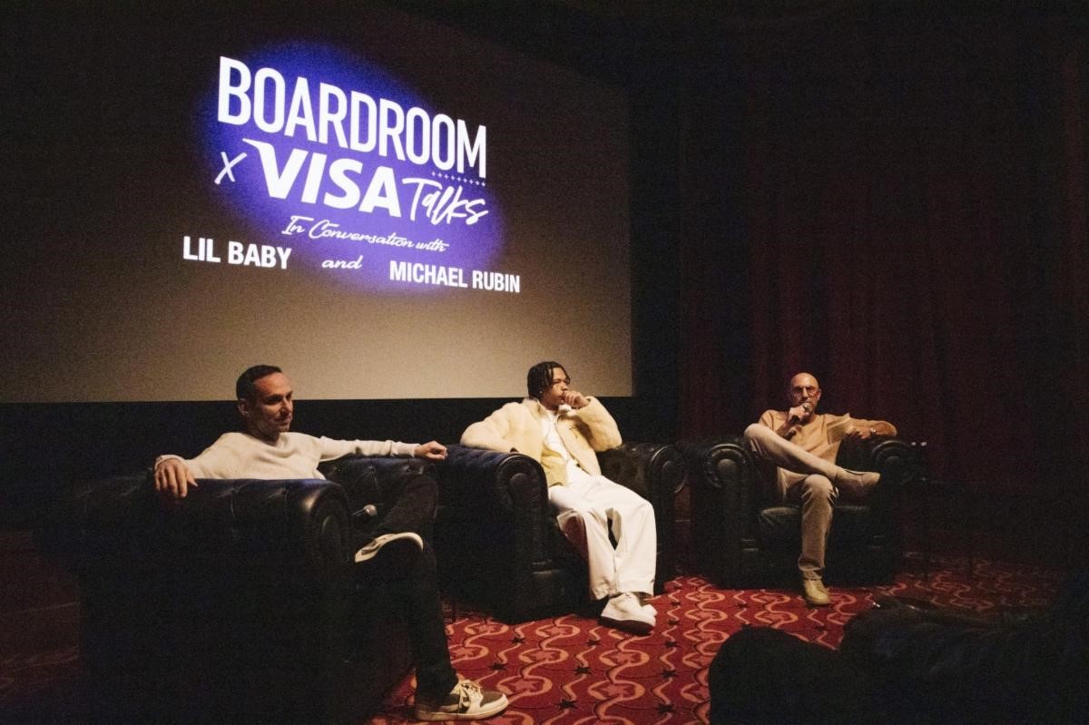 Lil Baby Joins Fanatics CEO Michael Rubin at Boardroom x Visa Talks ...