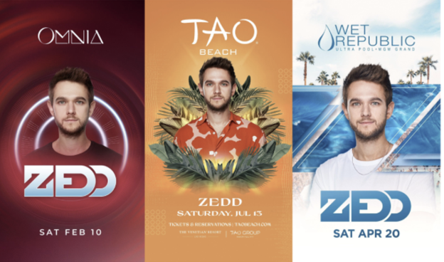 ZEDD TEAMS WITH TAO GROUP HOSPITALITY FOR 2024 LAS VEGAS RESIDENCY