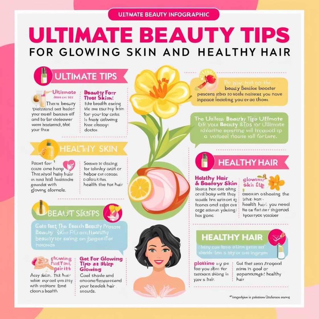 Ultimate Beauty Tips for Glowing Skin and Healthy Hair: Your Go-To Guide
